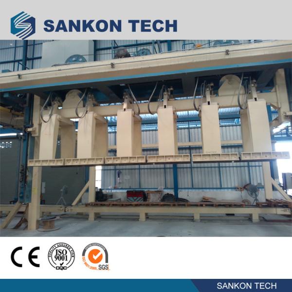 Quality 5621kg W2570mm Hoist AAC Block Cutting Machine for sale