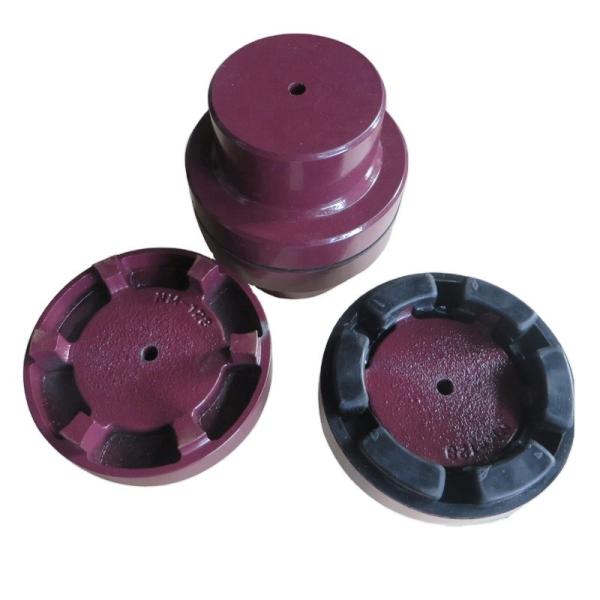 Quality NM 265 Plum Blossom Flexible Jaw Coupling Water Pump Rubber for sale