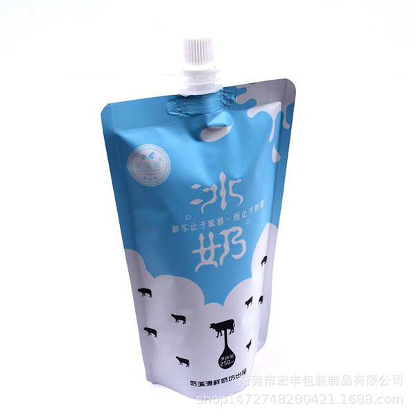 Quality Plastic Gravure Hand Sanitizer Packaging Liquid Stand Up Pouch for sale
