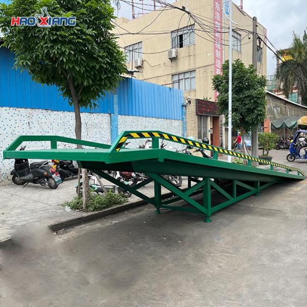 Quality 10m Heavy Duty Portable Loading Ramps 8T 8000kg Steel Portable Yard Ramp for sale