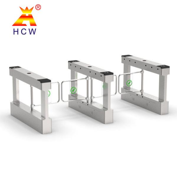 Quality Fingerprint RFID Face Recognition Gate Half Height Turnstile for sale