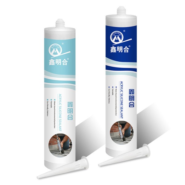 Quality MH355 Acrylic Sealant Rain Proof Corrosion Resistant Caulk Gap Filler for Wall Shelf Life of 12 Months Acrylic Adhesive for sale