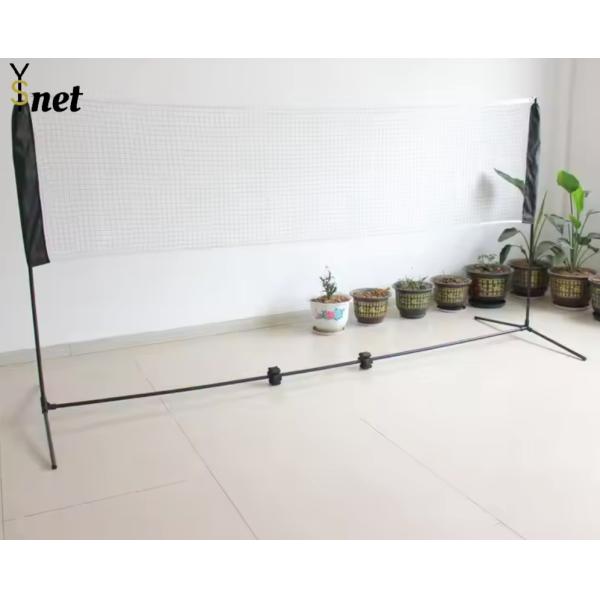 Quality Height Adjustable Portable Badminton Nets 6.1*0.76m Outdoor Tennis Nets for sale