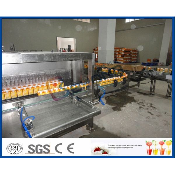 Quality High Efficiency Fruit Juice Processing Line Process Beverage Sterilizing Tunnel for sale