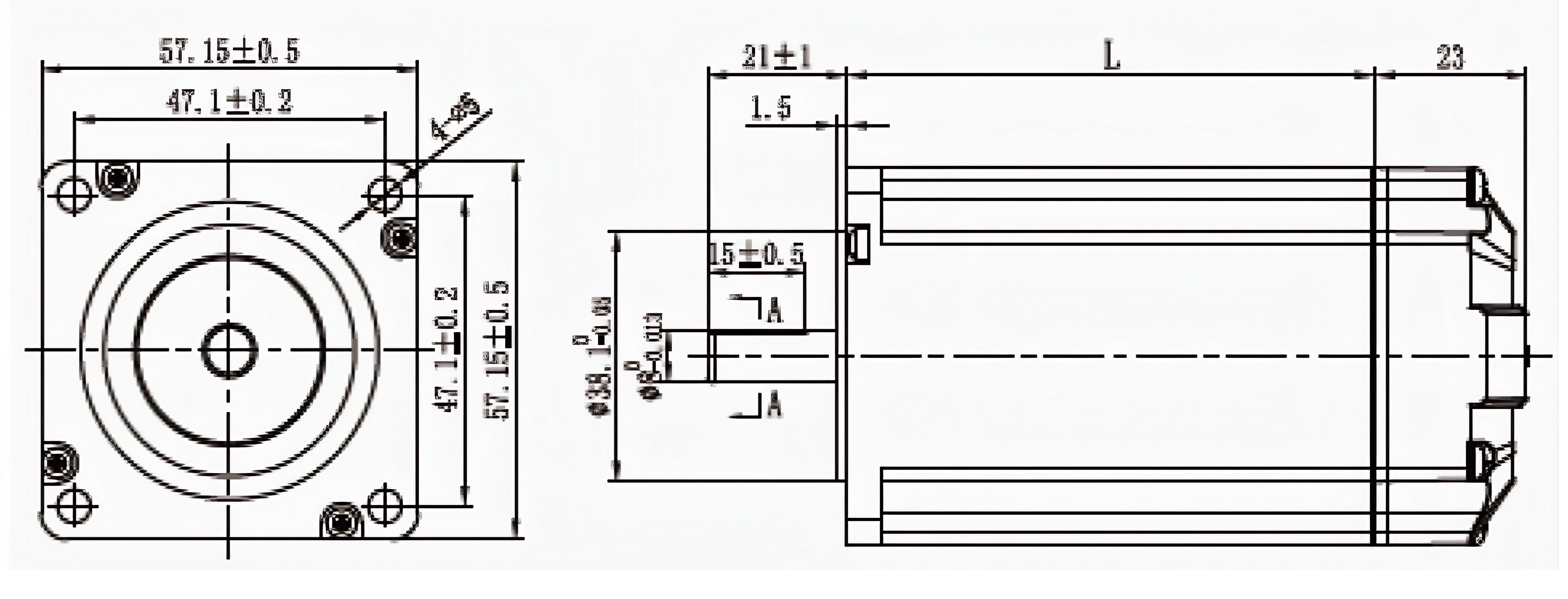 integrated stepper motor