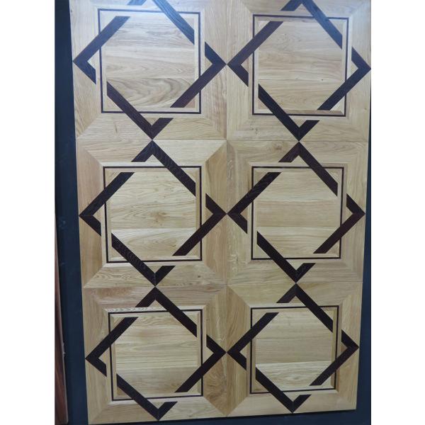 Quality Brushed Oak Engineered Wood Flooring Engineered Versailles Panels 350-700mm for sale