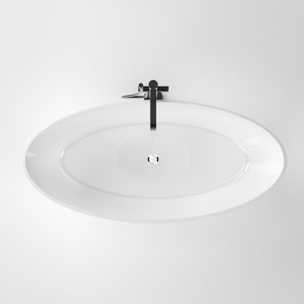Quality Oval Luxury Freestanding Bathtub Egg Design with Customized Request and Hand for sale