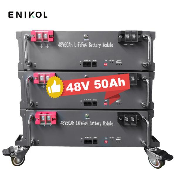 Quality Smart BMS Lithium 50ah 48V Solar Battery 16S1P Rack Mount Lifepo4 Battery for sale