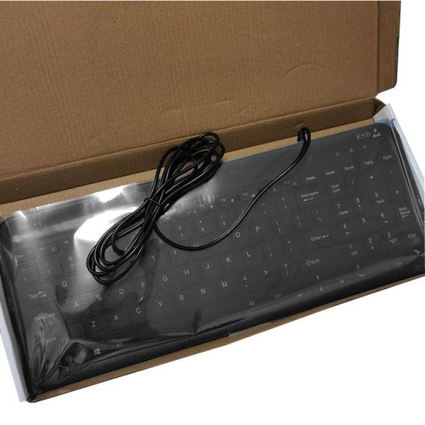 Quality Black ESD Antistatic Wired Keyboard Mouse Set For Lab Cleanroom for sale