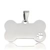 china Stainless Steel Dog Name Tags Silver Blue Dog Id Tags Engraved