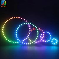 Quality DC5V WS2812 LED Pixel Ring Addressable RGB Full Color 1000cd/M2 Brightness for sale