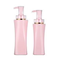 Quality Empty 350ml 500 Ml Luxury Body Lotion Packaging Shower Gel Container Pink for sale
