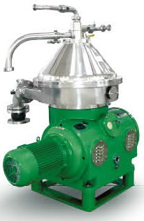 Quality Disk Stack Separator With Capacity 1000-5000 L/H For mineral Oil Oil Water for sale