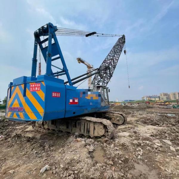 Quality LS218-5 Crawler Crane 42 Rated Lifting Moment for Various Industrial Applications for sale