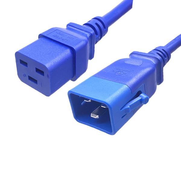 Quality IEC Power Extension Cable , C19 To C20 UL Listed Power Cable for sale