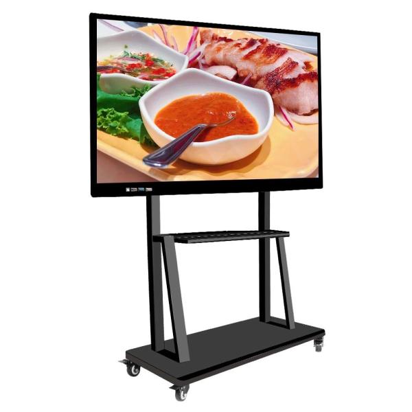 Quality 85" Digital Interactive Whiteboard Advertising Players / Conference Kiosk for sale