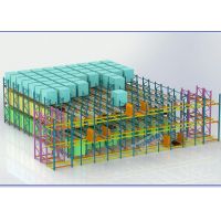 Quality Supply Chain Pallet Shuttle System For Beverage / Medicines / Wine Storage for sale