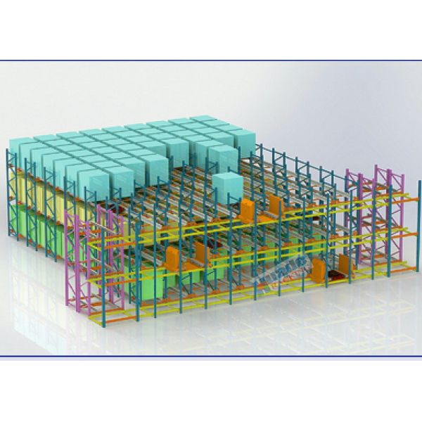 Quality Supply Chain Pallet Shuttle System For Beverage / Medicines / Wine Storage for sale