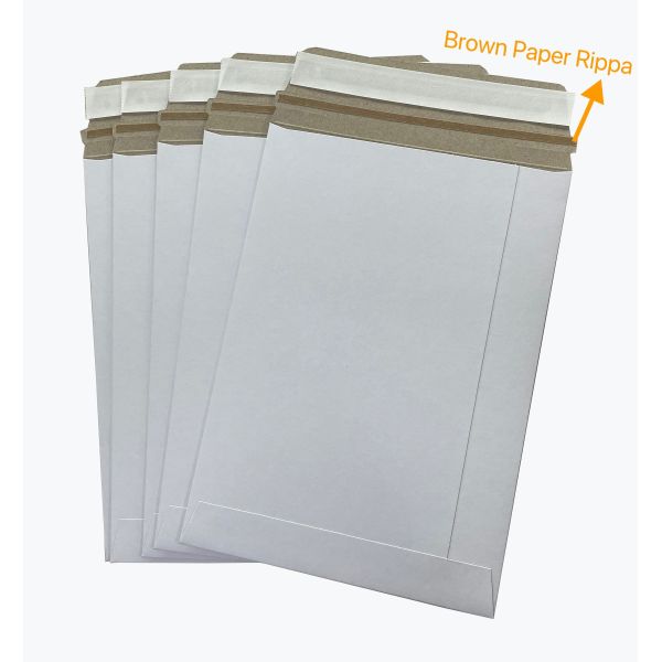 Quality Customized Rigid Cardboard Envelope Document Mailers for Business Shopping for sale