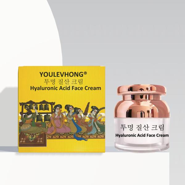 Quality China Made Unscented YOULEVHONG Hyaluronic Acid Rejuvenating Face Cream for Fine Lines / Wrinkles for sale