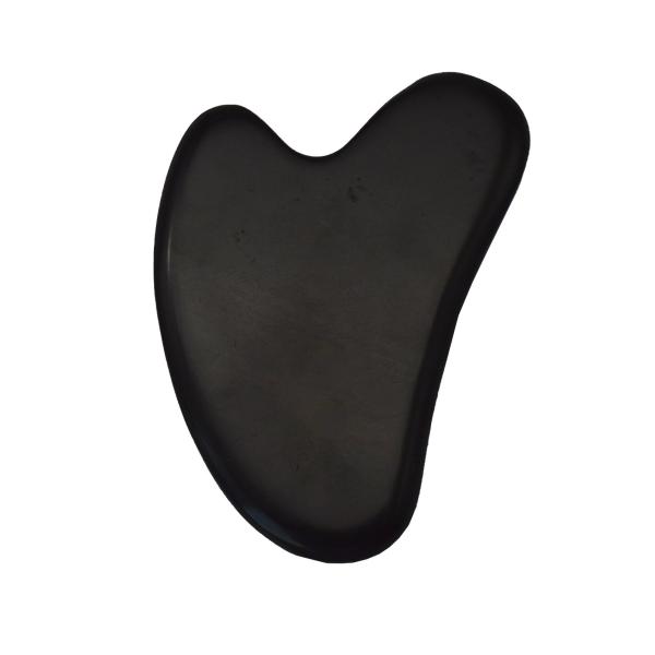 Quality Heart Shape Bian Stone Jade Guasha Stone Gua Sha Tools with Timing Control Function and 78*54*5mm Measurement for sale