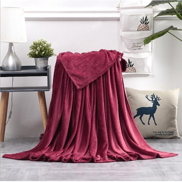 Quality Anti-Static Super Soft MINI SIZE Microfiber Flannel Fleece Throw Blanket for for sale
