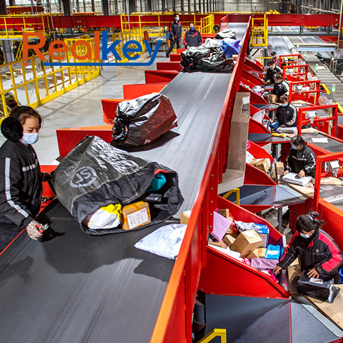 Quality High Flexible Design Parcel Conveyor Belt Modular Conveyor System For Packaging for sale