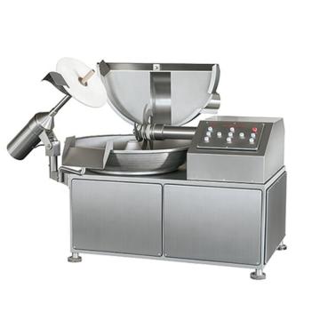 Good Fineness Meat Processing Machinery Silvery Vacuum Chopper