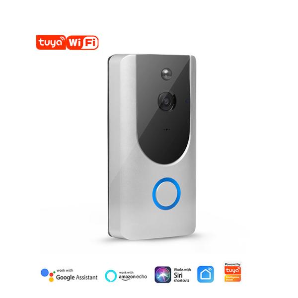 Quality 2.8mm Lens Smart Video Doorbell Camera Wifi With Motion Detector PIR for sale