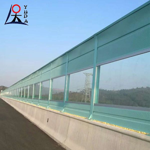 Quality Outdoor Natural Color Road Sound Barrier Wall 0.8-1mm Thickness For Highway for sale