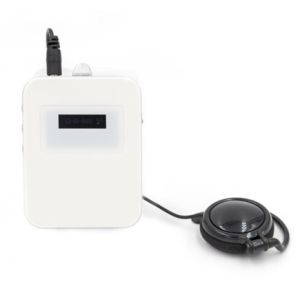 Quality White Color Digital Wireless Tour Guide System Pocket Size for sale