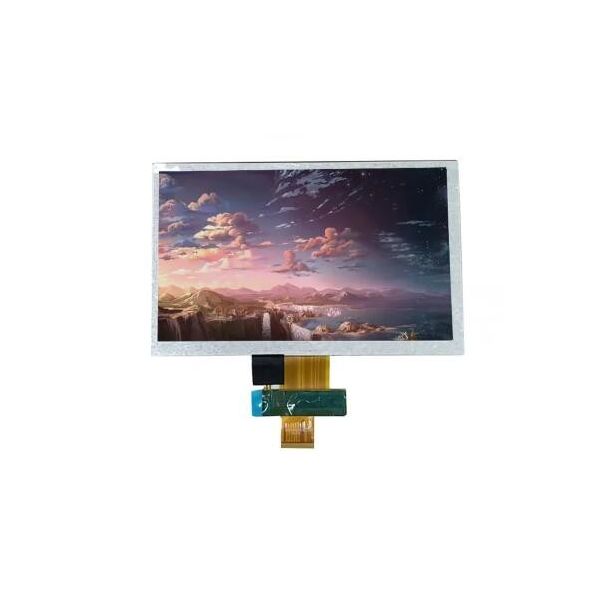 Quality 8 Inch 40Pins LCD HMI High Brightness Innolux 1024x600 TFT HD Display  FPC Interface For Tablet PC for sale
