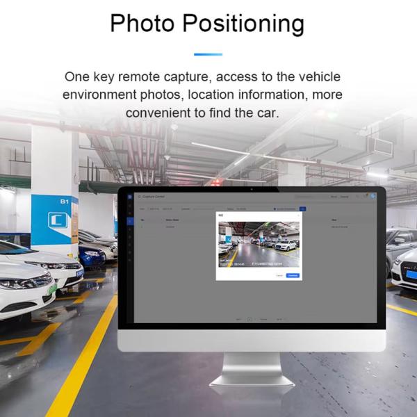 Quality Single Camera 4G Car GPS Tracking System Wide Angle Vision Vehicle GPS Devices for sale
