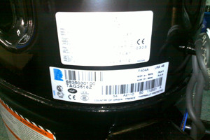 Quality Tecumseh hermetic scroll Compressor AEZ3440E-F2 FTU R22 1/3HP for sale