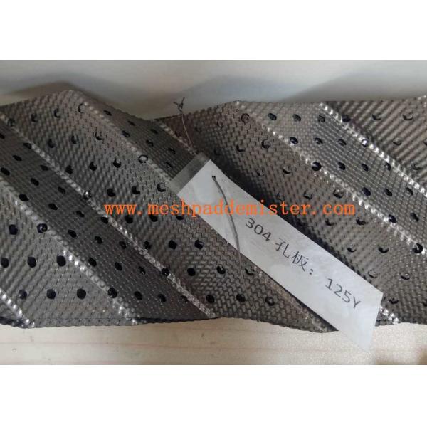 Quality 0Cr18Ni9 150mm Layer Height 125Y Structured Packing for sale