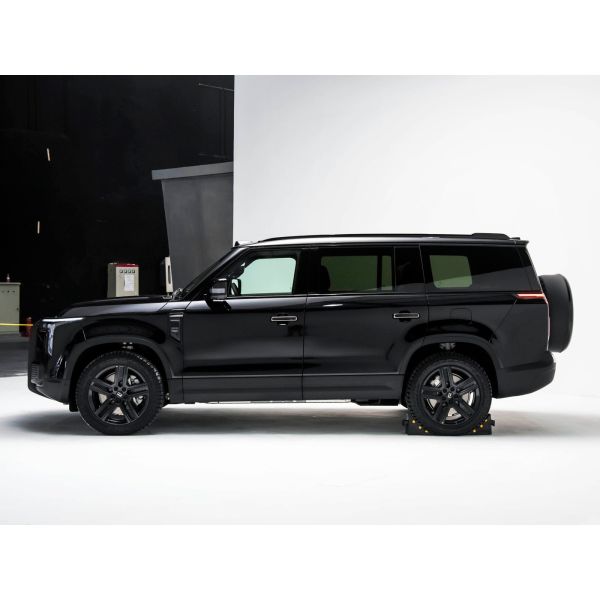 Quality Ji Shi 01 7-Seater Version Professional Service with Black Exterior Electric SUV for sale