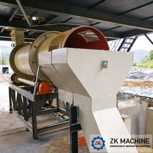 Quality Rotary Drum Shaping Machine Ø1×15m3 Granulation Equipment for sale