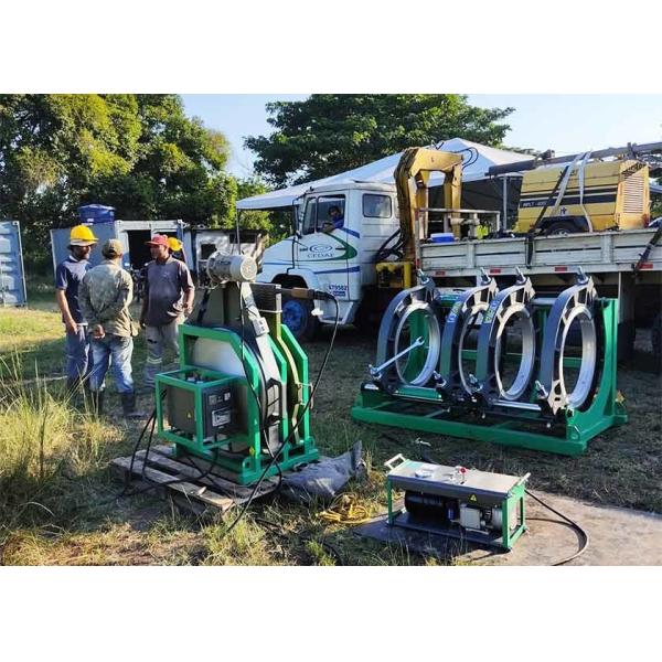 Quality 2.2Kw Pump Power ISO12176 Standard DVS2207 HDPE Pipe Fusion Welding Equipment for sale