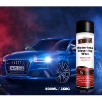 Quality 500ml Car Waterless Wash And Wax Spray Aeropak Car Care Products for sale