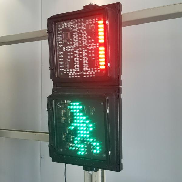 Quality 200MM Last Speed ​​2-Aspect RG Pedestrian With R/Y Countdown Timer Road Traffic for sale