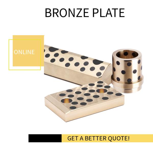 Quality Brass 500 SWP Wear Bronze Plate With Graphite Embedded for sale