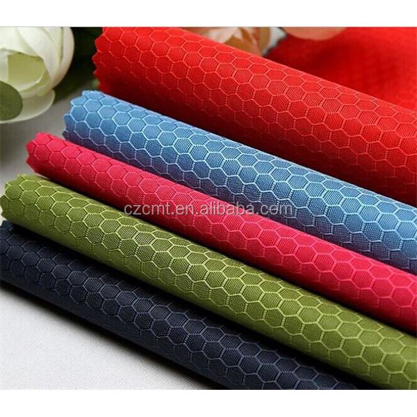 Quality CMT 600D Polyester 600D Jacquard Oxford Fabric Flame Retardant for sale