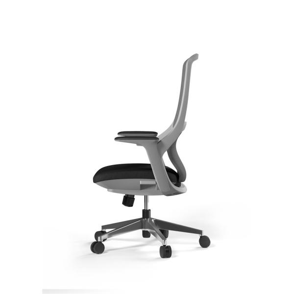 Quality Prolonged Mesh Office Revolving Chairs S Curved Shaped For Staff for sale