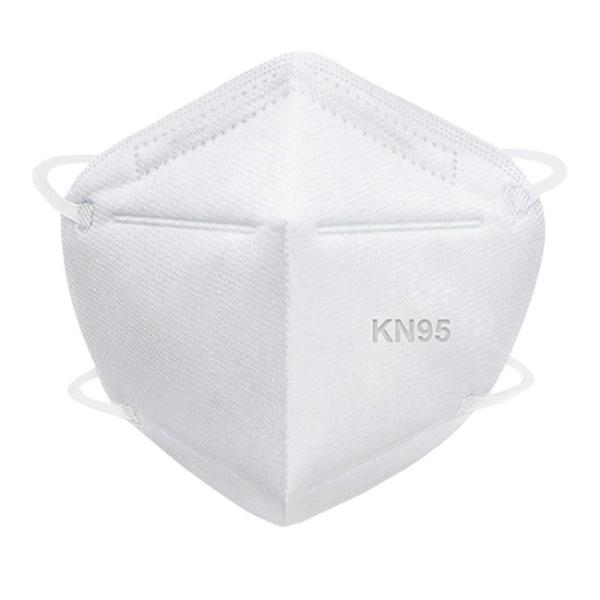 Quality White Foldable KN95 Face Mask High Efficiency Filter CE FDA Approved for sale