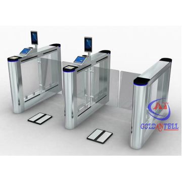 Quality AC / DC Security Turnstile Gate With RFID Fingerprint Facial Recognition Access for sale