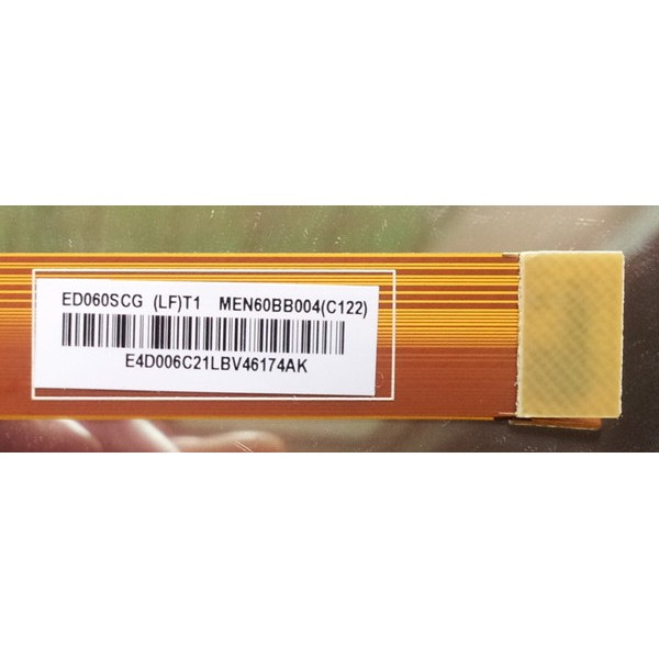Quality 6 Inch E Ink Display with 600×800 SVGA Resolution and 34 Pins Parallel Data for sale