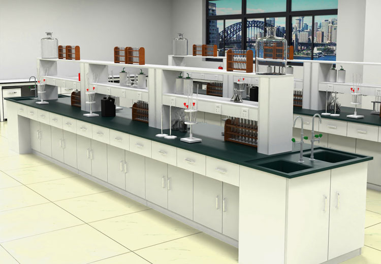 2020 High Quality Chemical Epoxy Resin Top Laboratory Countertops Lab Table, Pharmaceutical Factory Steel Lab Bench/