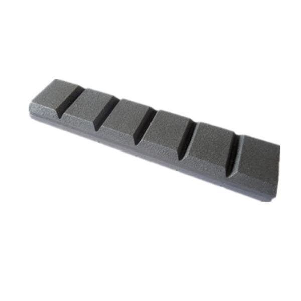 Quality 240*50*23mm Weldable White Iron Laminated CB50 Chocky Bars for sale