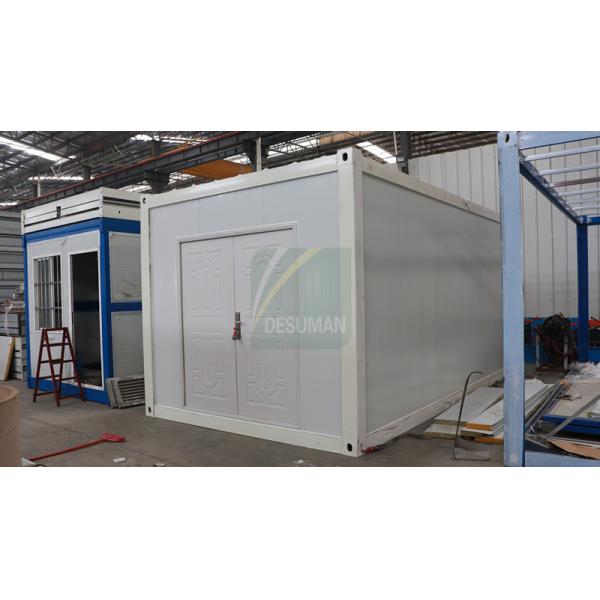 Quality Detachable Double Door Warehouse Flat Pack Container House for sale