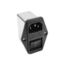 Quality DBI5 1A 3A 6A 10A power filter With Fuse IEC socket type with safety switch EMI Filter for sale